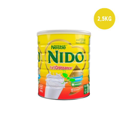 NESTLÉ - Lait Nido FortiCroissance 2,5KG - SiemPoo